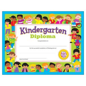 kindergarten diploma