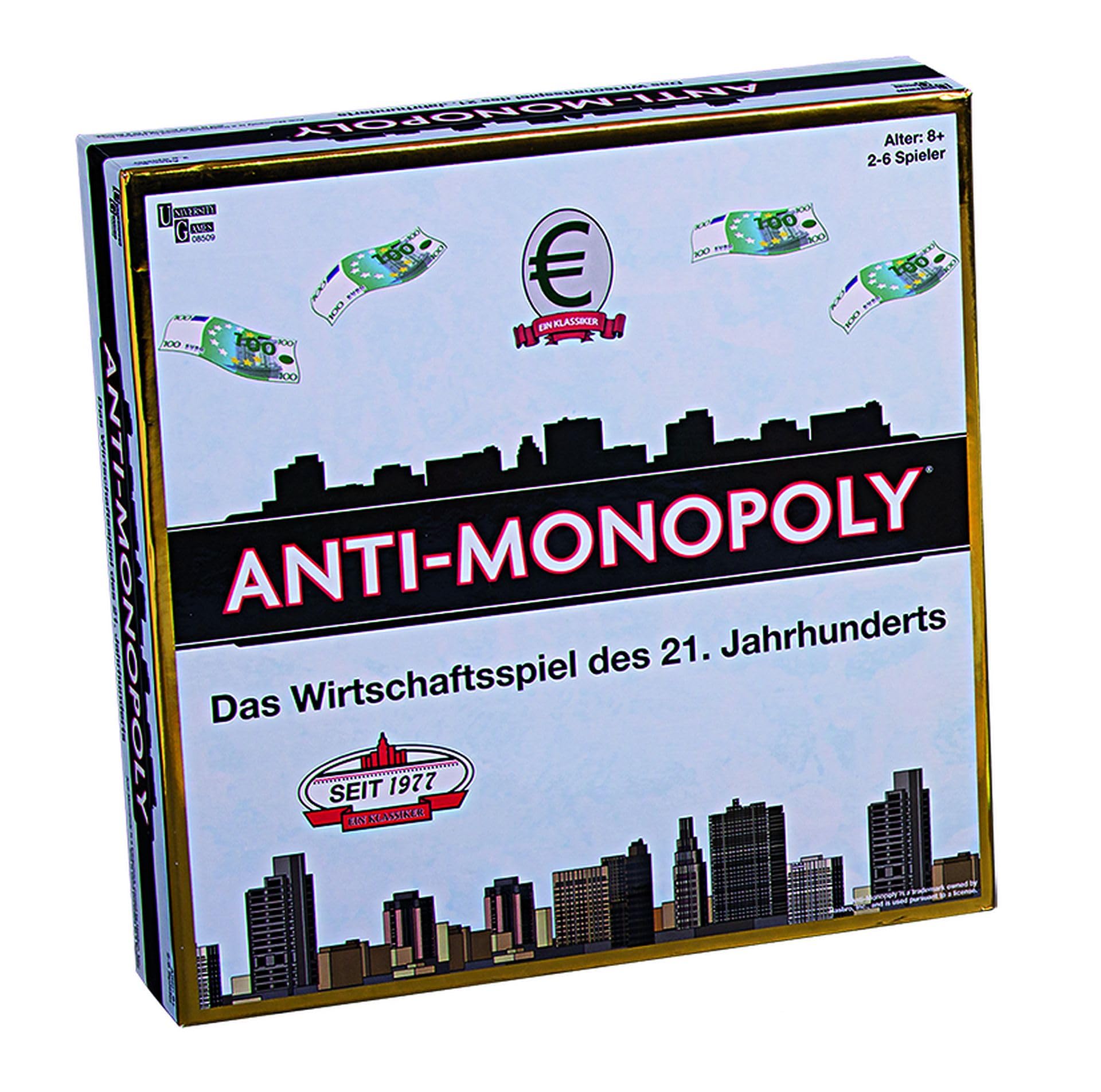 University Games Anti-Monopoly [German Version]