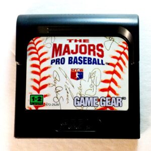 Majors Pro Baseball Sega Game Gear