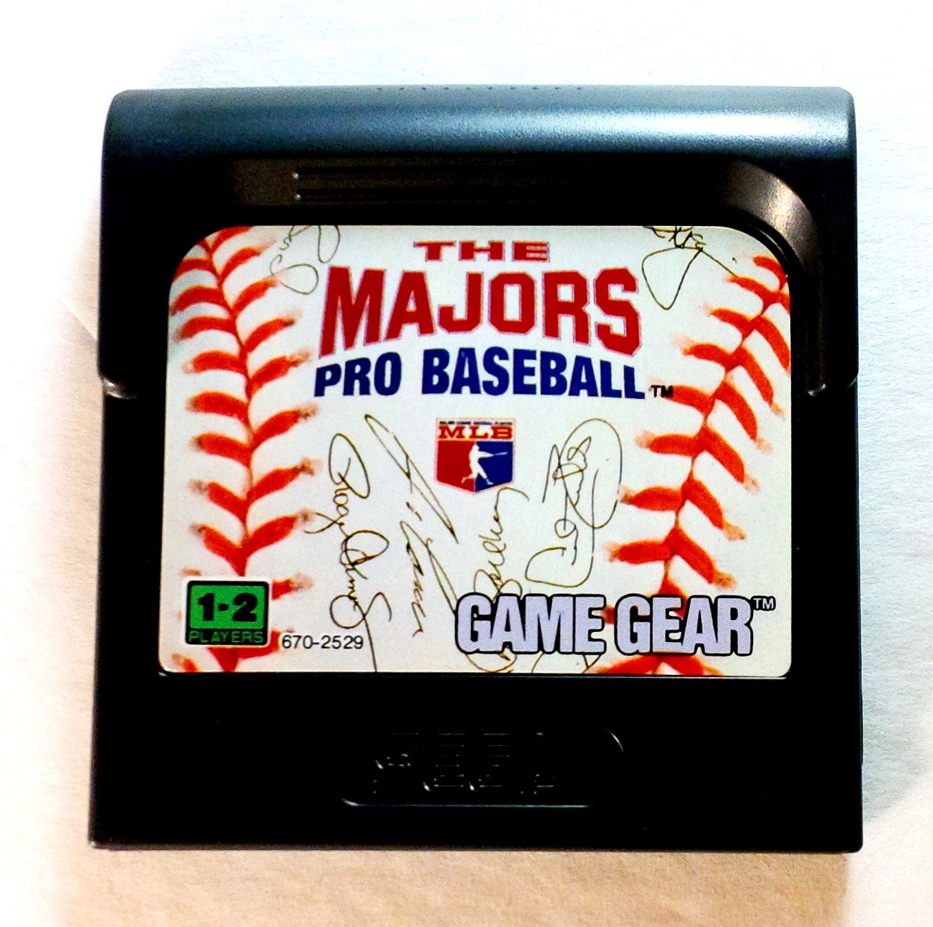 Majors Pro Baseball Sega Game Gear