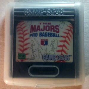 Majors Pro Baseball Sega Game Gear