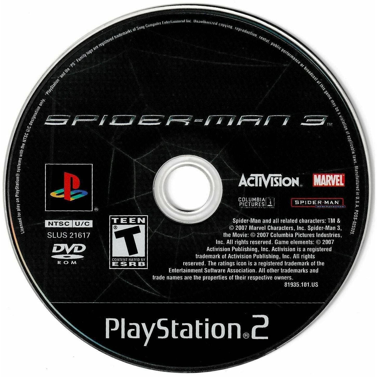 Spider-Man 3 - PlayStation 2