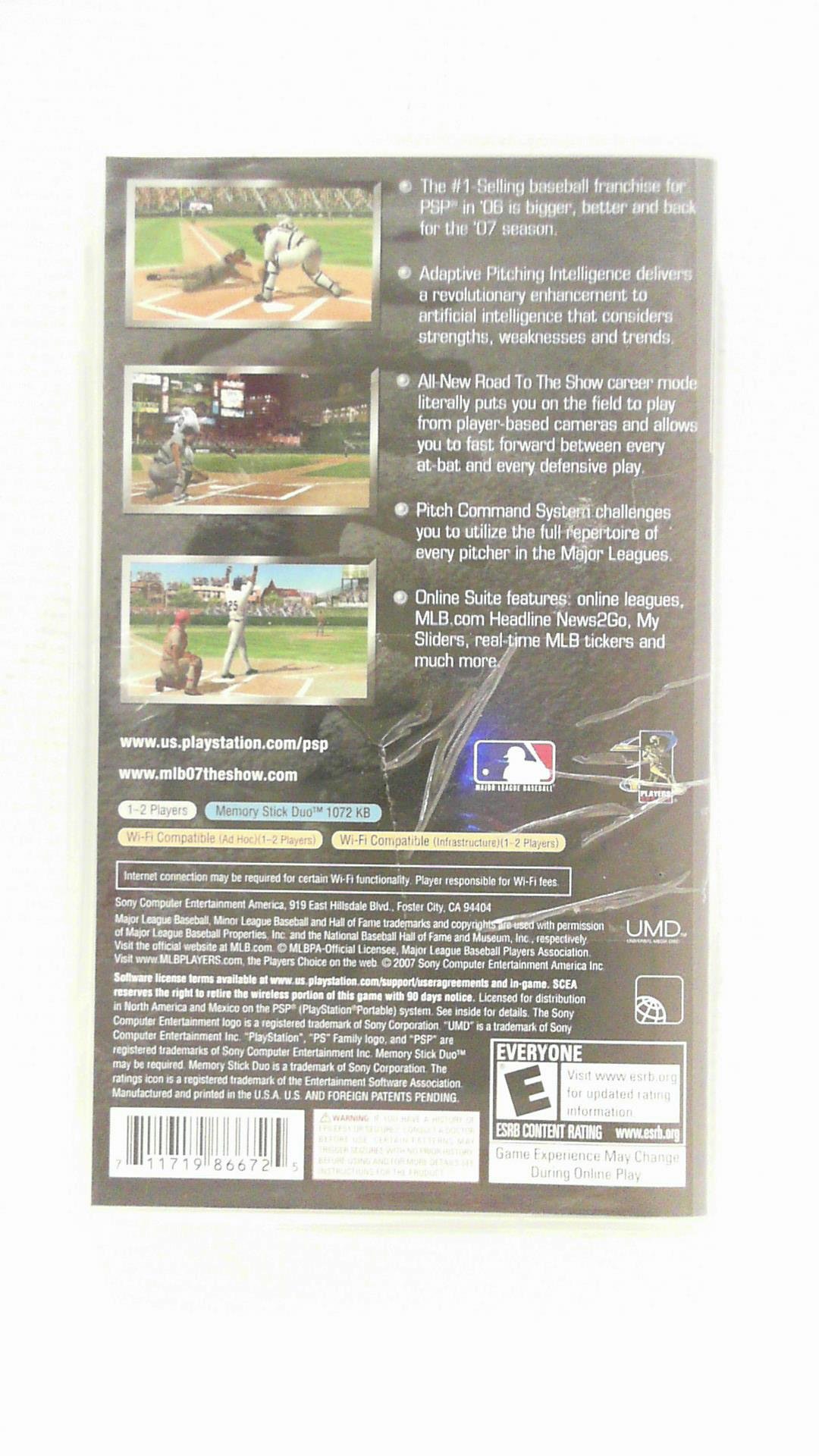 MLB 07: The Show - Sony PSP