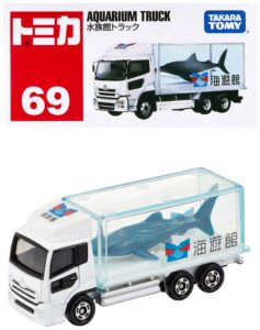 tomica takara tomy 069 nissan diesel quon aquarium truck