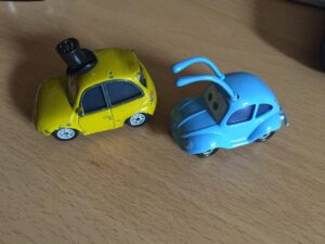 disney cars toys cars movie moments flik & p.t. flea