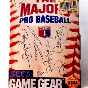 Majors Pro Baseball Sega Game Gear