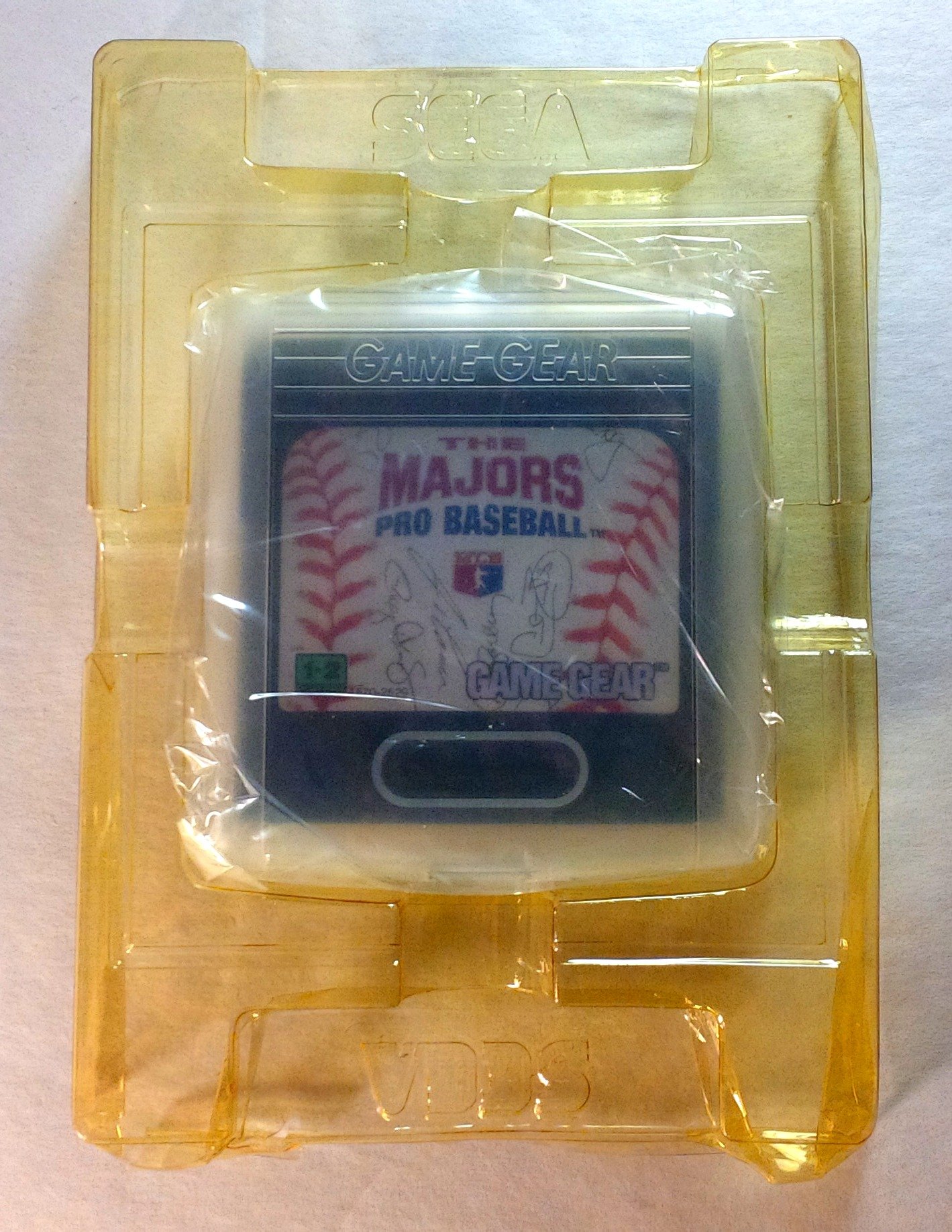 Majors Pro Baseball Sega Game Gear