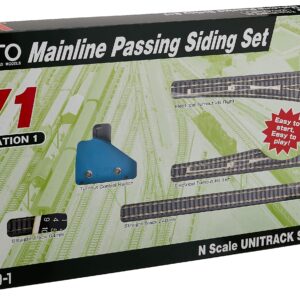 Kato USA Model Train Products V1 UNITRACK Mainline Passing Siding Set