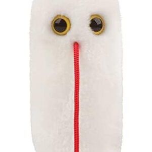 GIANTmicrobes Salmonella Plush -Learn About Food Safety, Bacteria and Gut Health with this Unique Fun Gift for Friends, Families, Teachers, Chefs, Doctors, Gastroenterologists, Students and Scientists