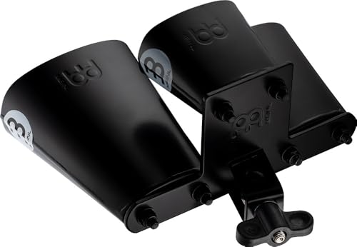 Meinl Percussion SLTRI-BK Black Powder Coated Steel Triple Bell