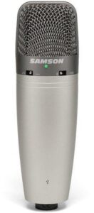 samson c03u multi-pattern usb studio condenser microphone