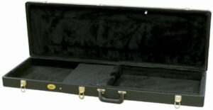 mbt electric guitar case - wood