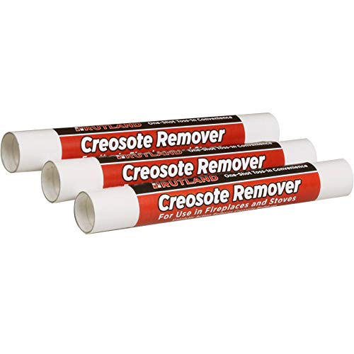 Rutland 97S Creosote Remover Formulated For Air-Tight Stoves, One-Shot Toss-in Stick, 3 Ounce (Pack of 36)