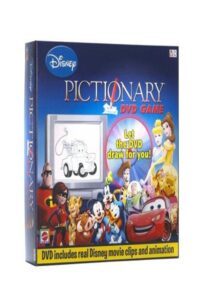 mattel pictionary: disney - dvd game