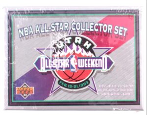 1993 upper deck nba basketball all-star (utah) collector's set