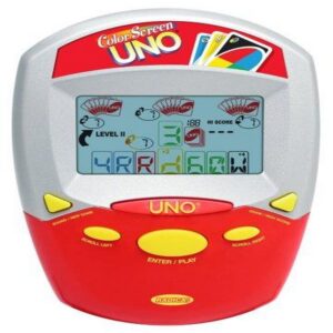 mattel games uno: color screen - card game