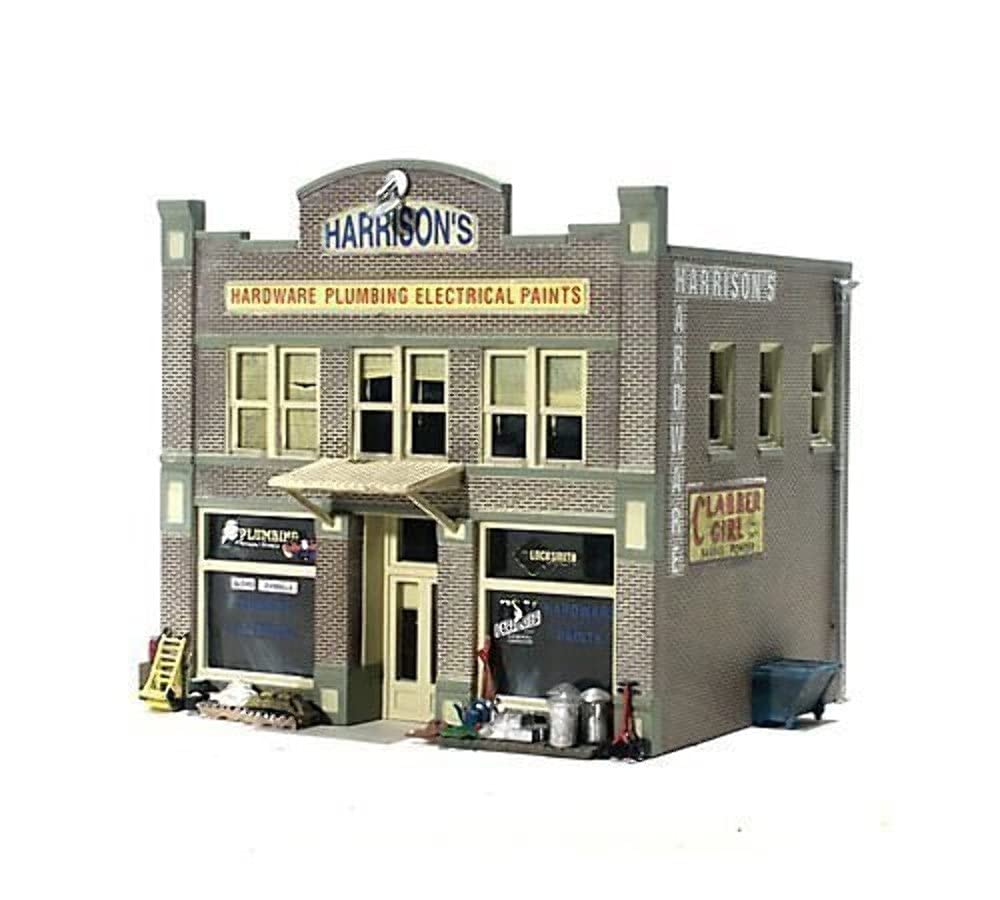 Woodland Scenics Landmark Structures Built & Ready Harrison's Hardware, N Scale