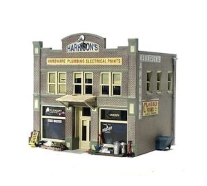 woodland scenics landmark structures built & ready harrison's hardware, n scale