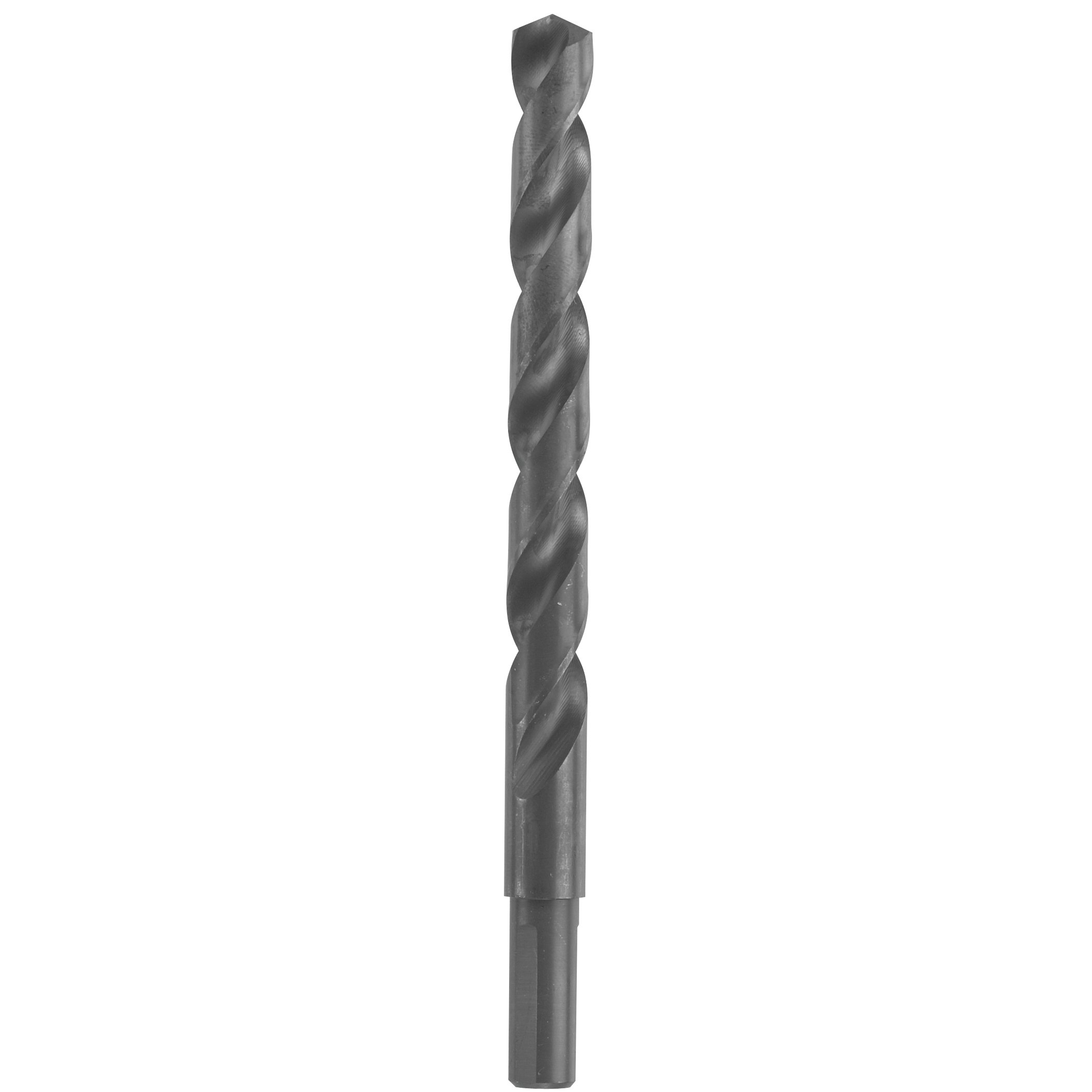 BOSCH BL2157 1-Piece 15/32 In. x 5-3/4 In. Fractional Jobber Black Oxide Drill Bit for Applications in Light-Gauge Metal, Wood, Plastic