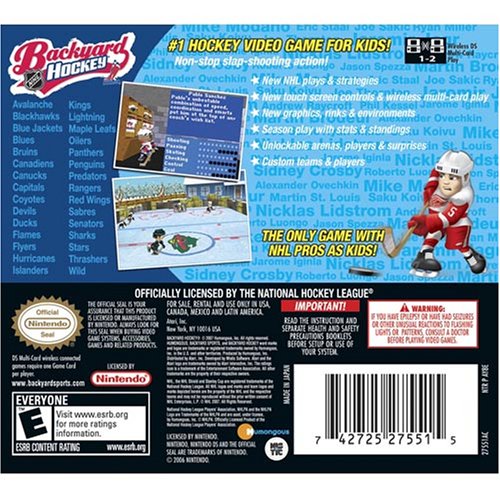 Backyard Hockey - Nintendo DS