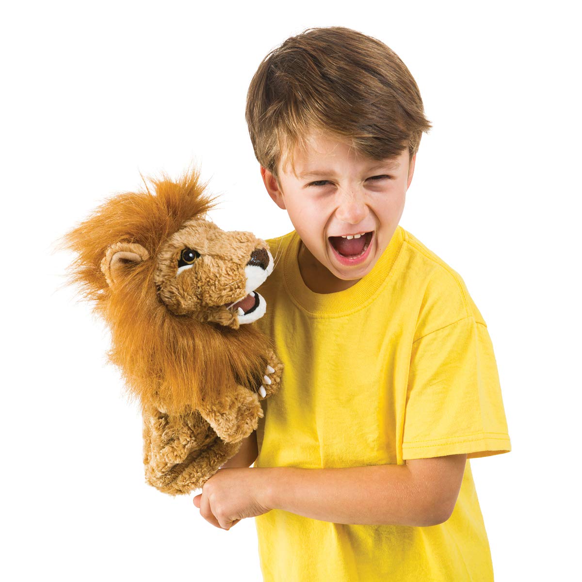 Folkmanis Lion Stage Puppet, Multi, 1 EA