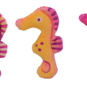 Wild Republic Seahorse Plush, Stuffed Animal, Plush Toy, Gifts for Kids, w/ babies 11.5 inches, Multicolor, 12"