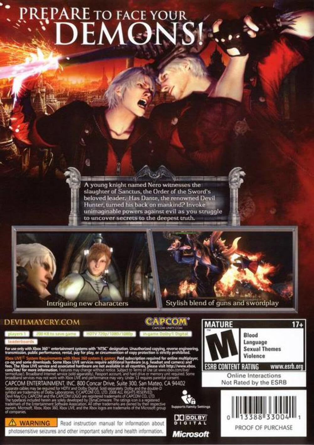 Devil May Cry 4 - Xbox 360