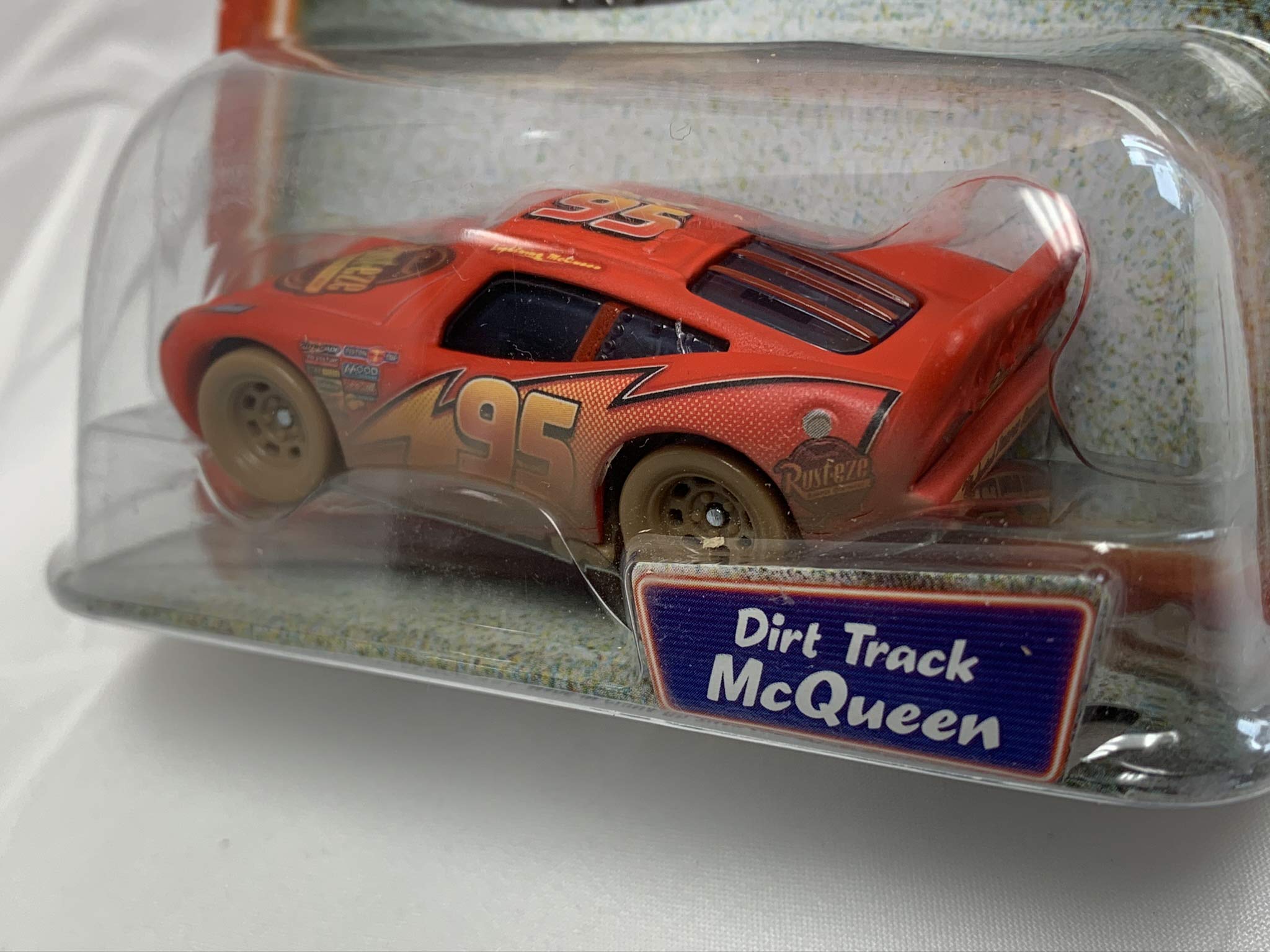 Disney Car Toys Dirt Track McQueen