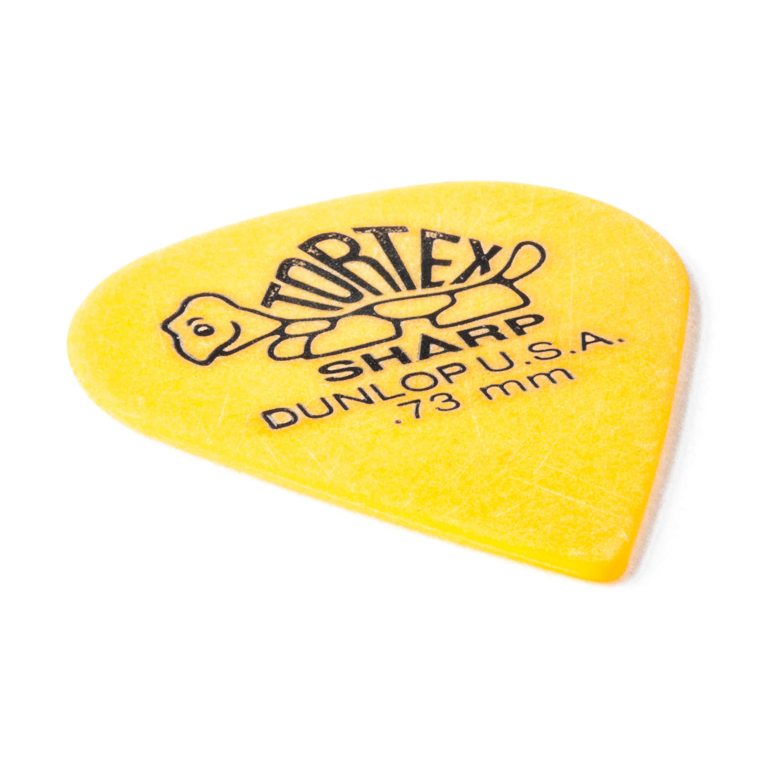 JIM DUNLOP Toretex Yellow Guitar Picks