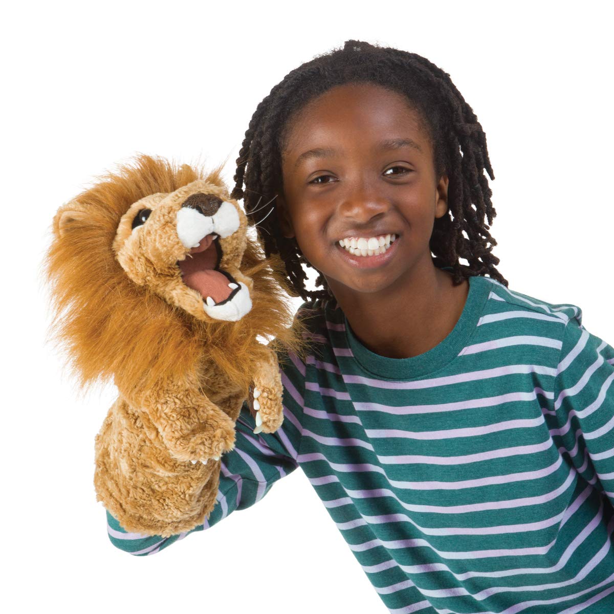 Folkmanis Lion Stage Puppet, Multi, 1 EA