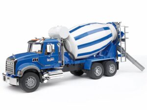 bruder 02814 mack granite cement mixer truck