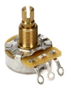 fender 500k, split shaft potentiometer for volume or tone