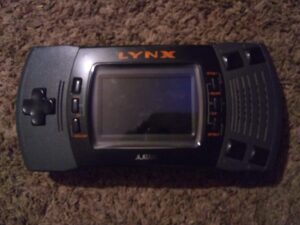 atari lynx 2 portable handheld video game system