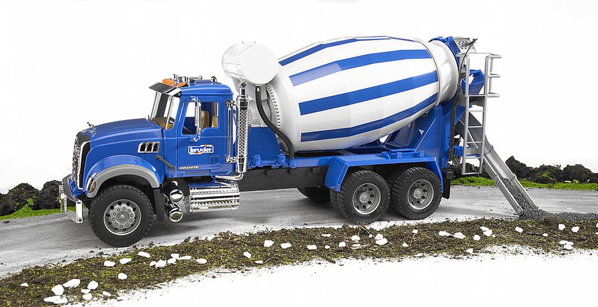 Bruder 02814 Mack Granite Cement Mixer Truck