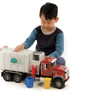 Bruder 02811 Mack Granite Side Loading Garbage Truck