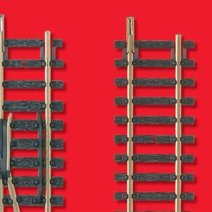 Hornby Hobby Train Tracks - R8221 Extension Pack A Track Pieces - Small Scale Model Accessories for Train, Electric Railroad Supplies with HO/OO Gauge Compatibility, Straight/Curved Tracks