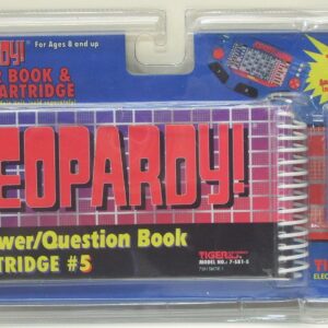 Jeopardy Answer/Question Book Cartridge #5 by Tiger Electronics