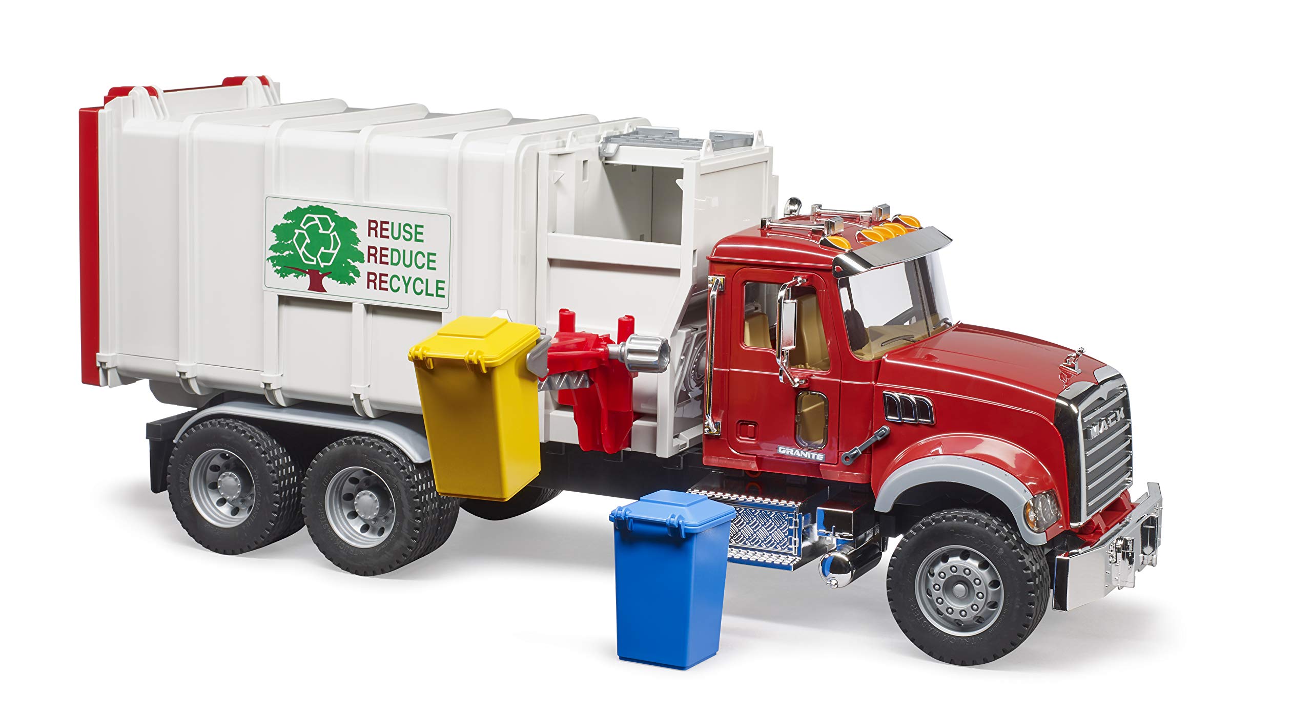 Bruder 02811 Mack Granite Side Loading Garbage Truck