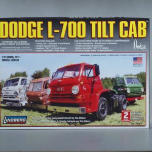 Lindberg 1:25 Scale 1969 Dodge L-700 Tilt Cab