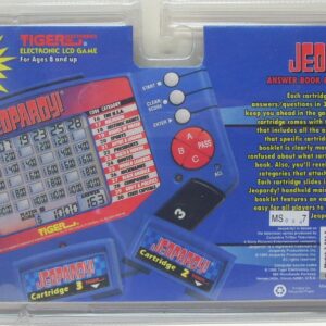 Jeopardy Answer/Question Book Cartridge #5 by Tiger Electronics