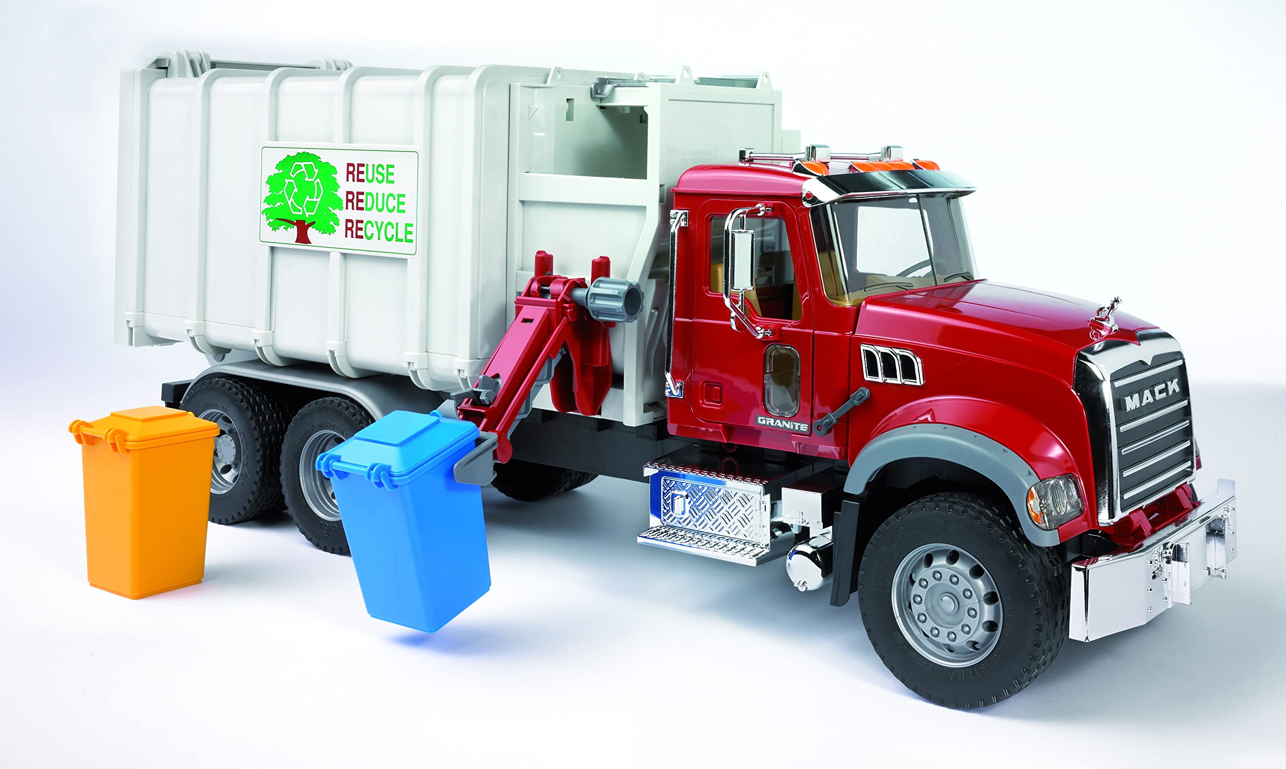 Bruder 02811 Mack Granite Side Loading Garbage Truck