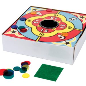 Schylling Tiddledy Winks - Classic Game for The Whole Family - Includes Game Board, Cup, and Winks - Ages 3 and Up