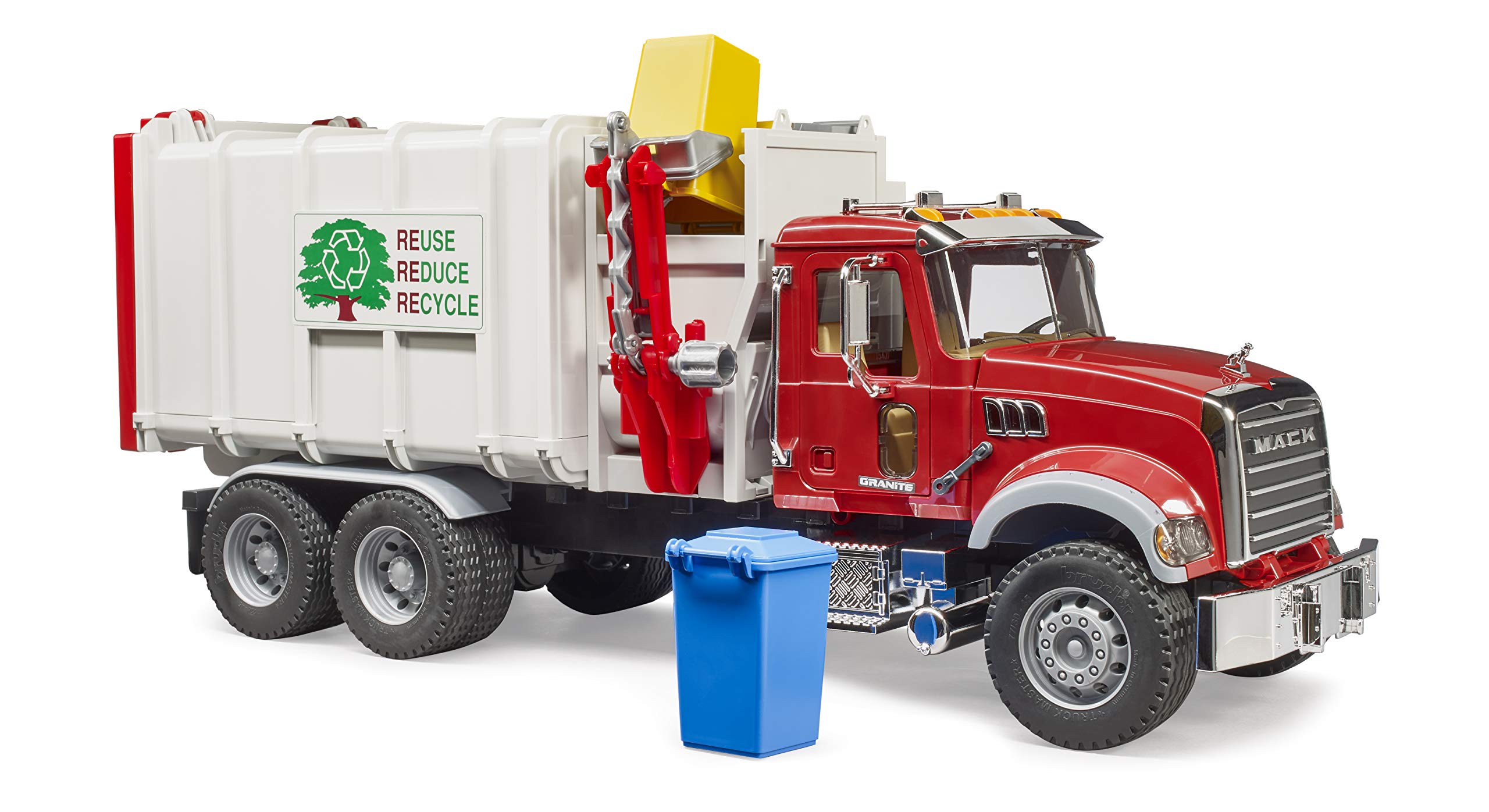 Bruder 02811 Mack Granite Side Loading Garbage Truck