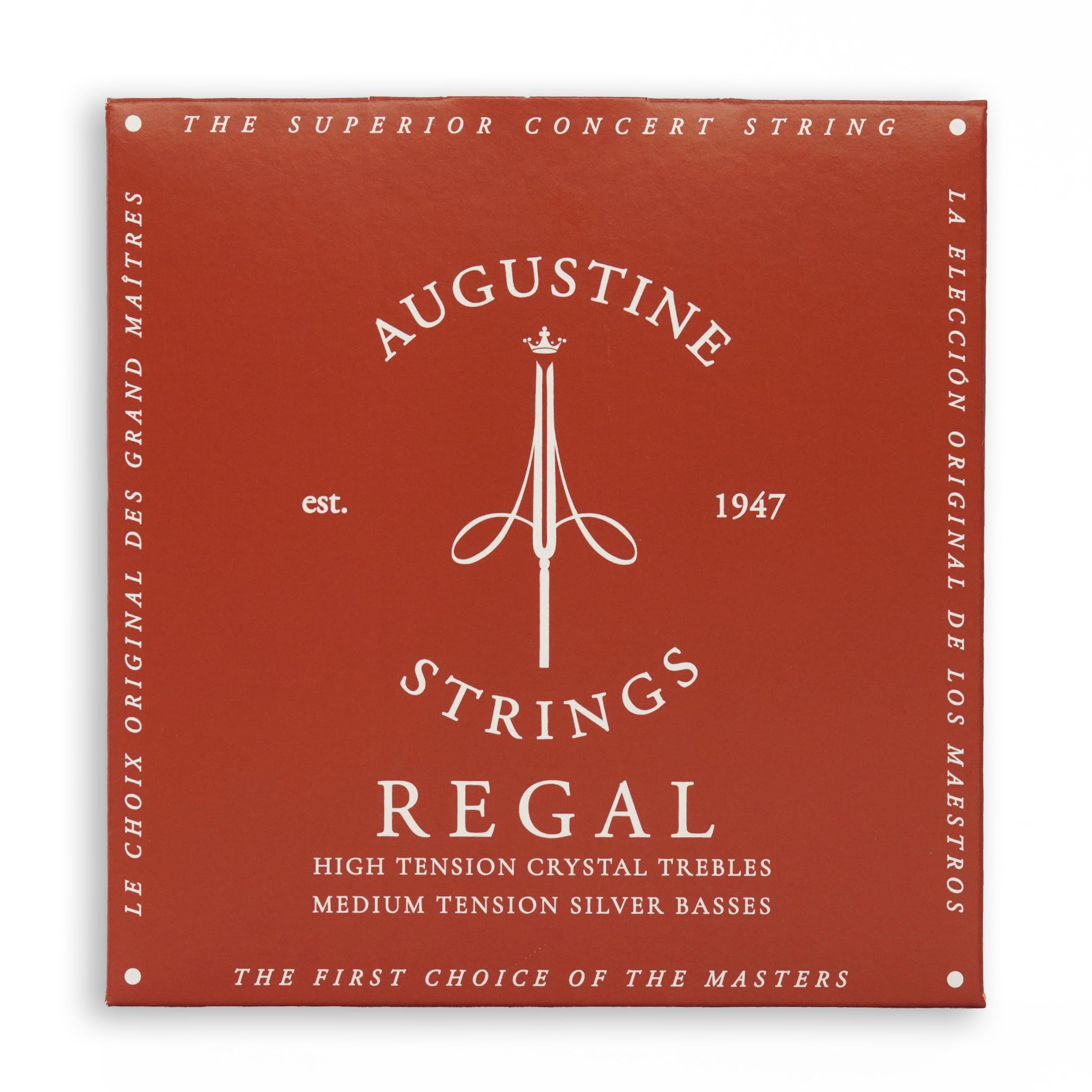 Augustine Regal Medium Tension Crystal Nylon Guitar Strings - 1 Set