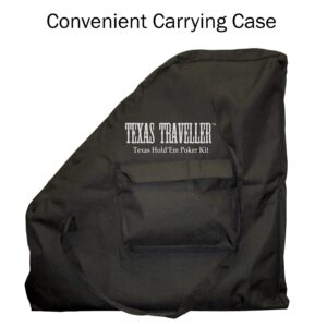 Trademark Poker Texas Traveller Table Top & Chip Travel Set