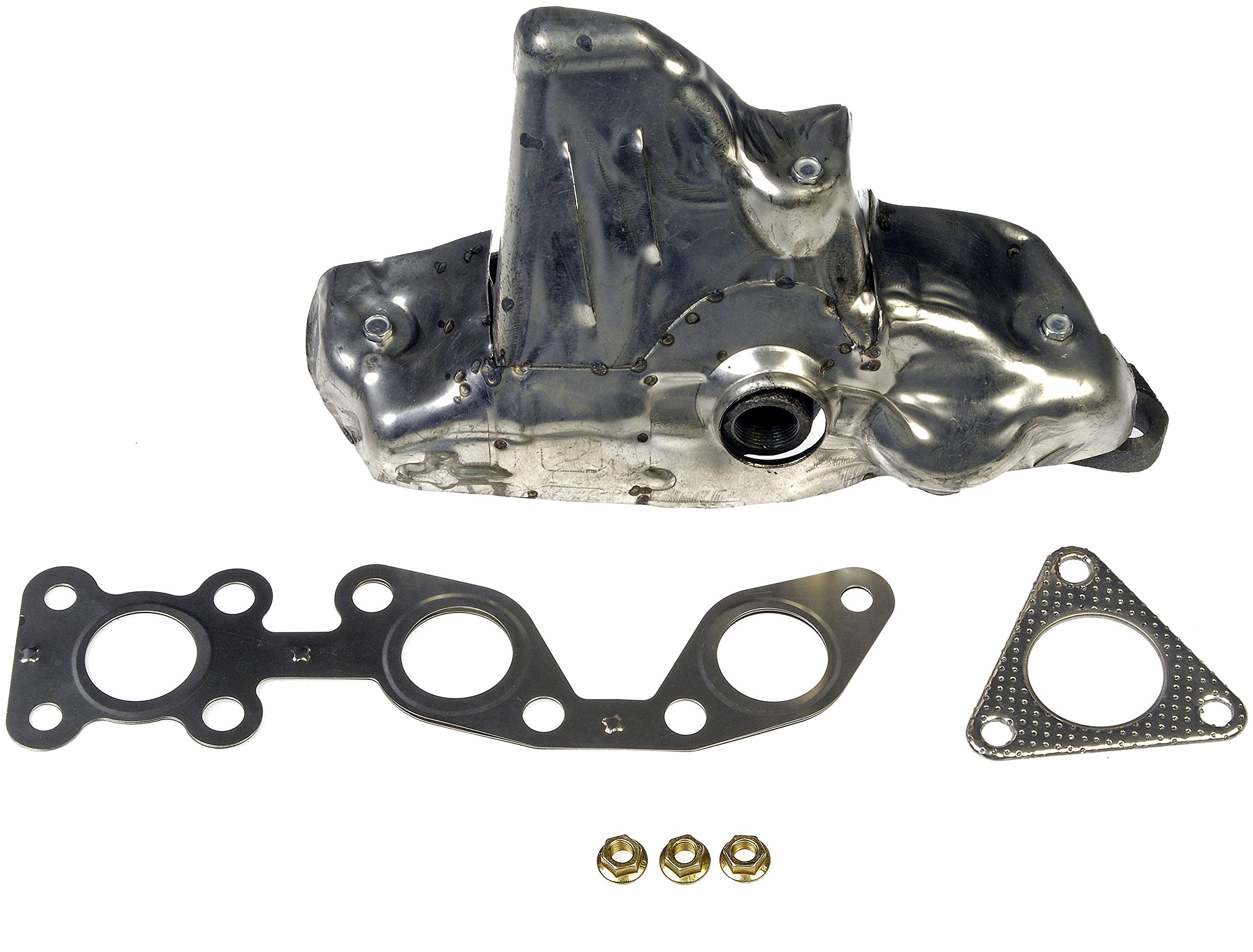 Dorman 674-599 Driver Side Exhaust Manifold Kit - Includes Required Gaskets and Hardware Compatible with Select Nissan Models