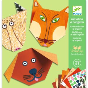 djeco origami, animals