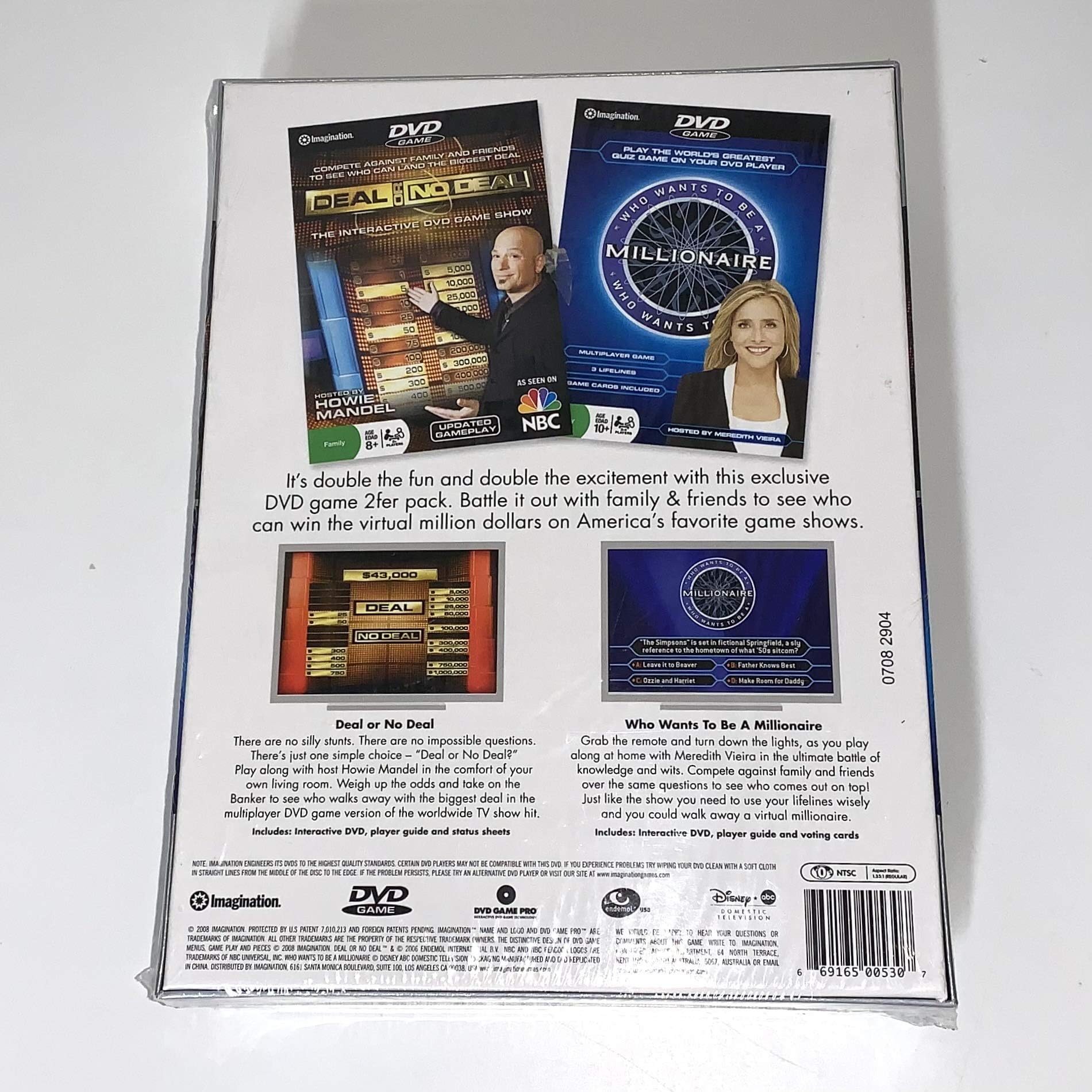 Who Wants To Be a Millionaire DVD Game