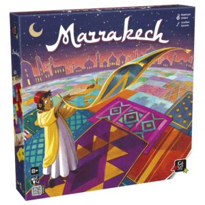 Marrakech | Strategy Game for Families and Adults | Ages 8+ | 2 to 4 Players | 20 Minutes