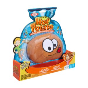 alex toys ideal hot potato electronic musical passing kids party game, don’t get caught with the spud when the music stops! ages 4+, 2-6 players, brown